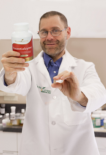 Essentialzyme-and-Marc-in-Lab | D. Gary Young
